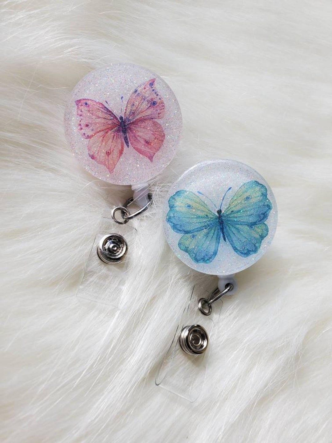 Butterfly Badge Reel, Cute Badge Reels, Butterfly Badge Holder, Badge ...