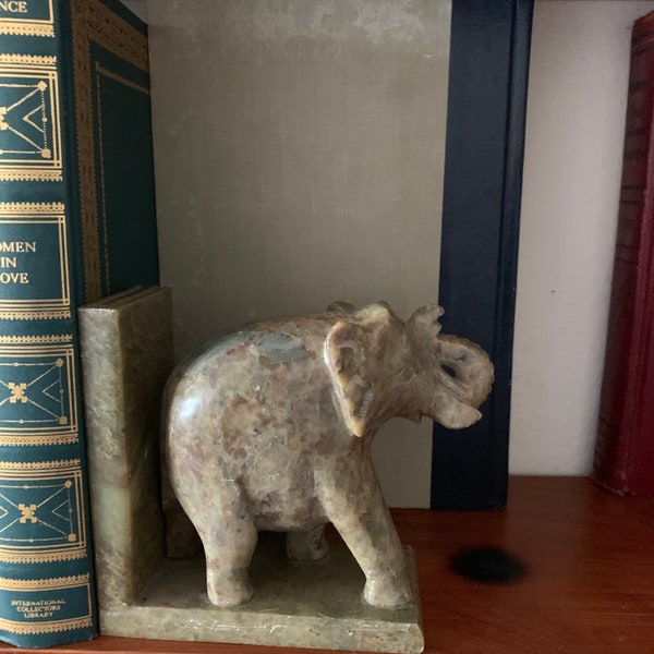 Elephant Bookends - Etsy