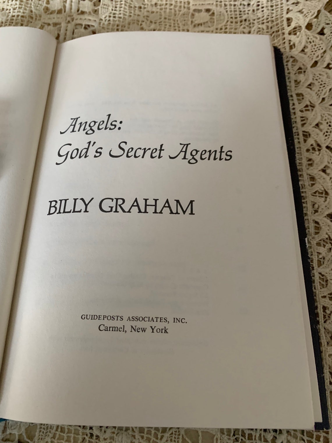 1975 First Edition of Angels God’s Secret Agents - Etsy
