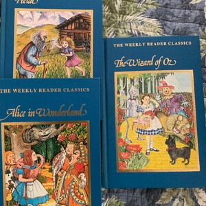 1983 Weekly Reader Classics (set of 3 ) - Etsy