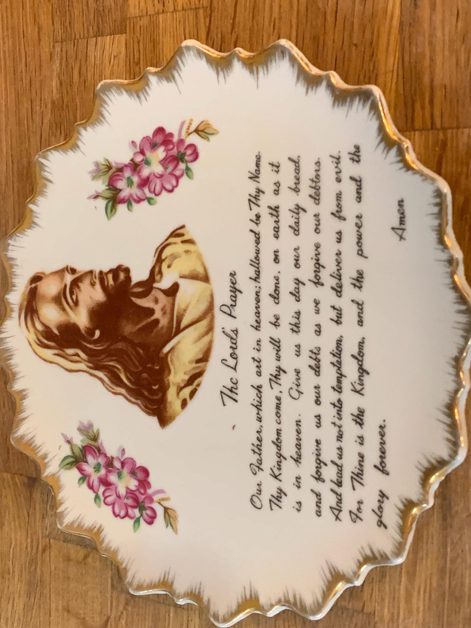 Set of 3 Religious Plates - Etsy