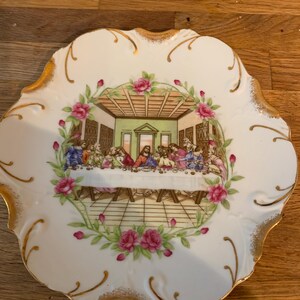 Set of 3 Religious Plates - Etsy