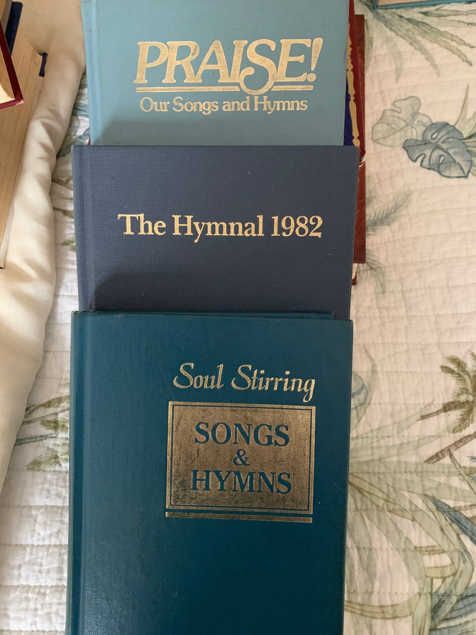 Vintage Hymnals Set of 3 - Etsy