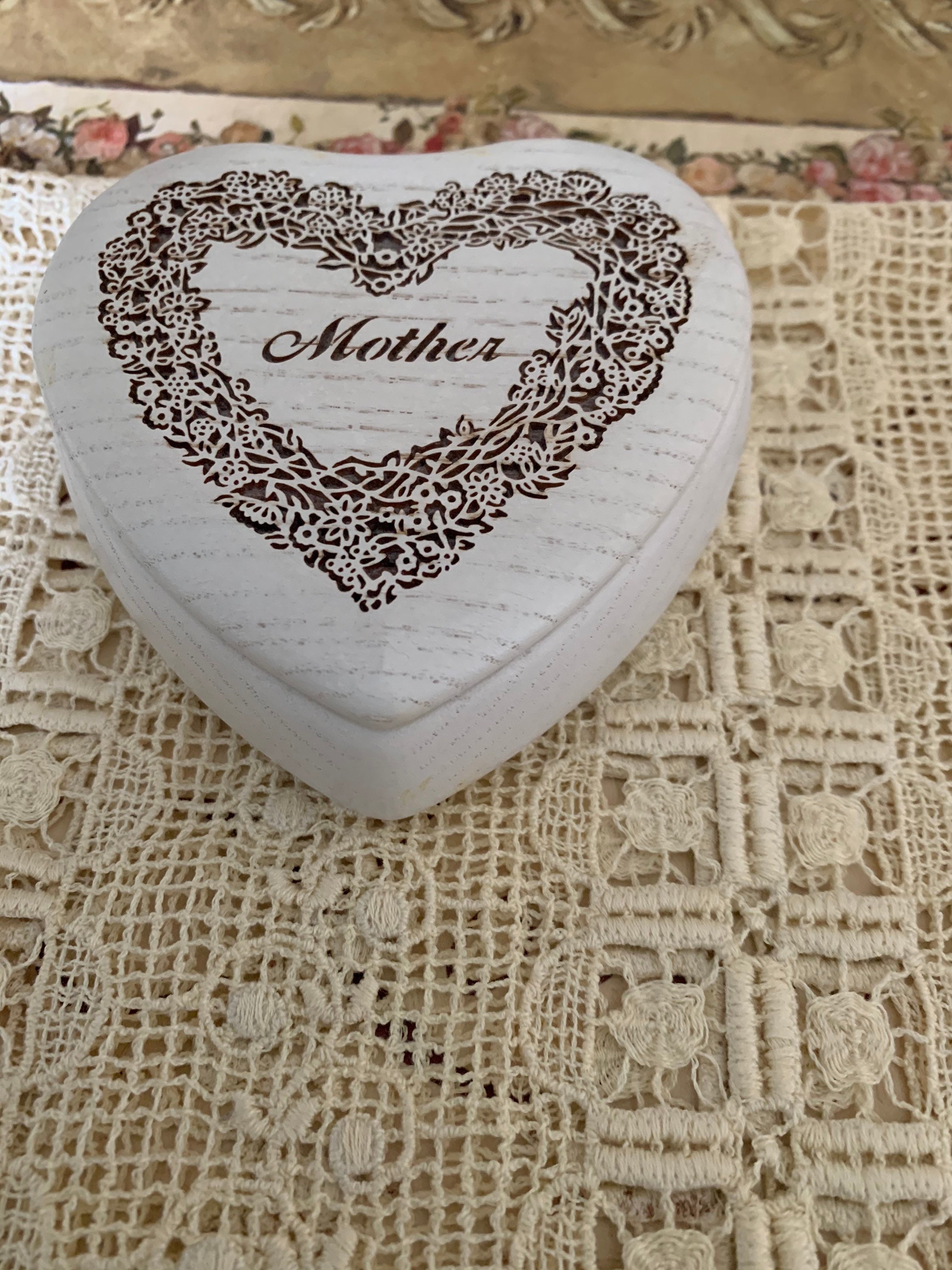 Vintage Trinket Music Box 1988 - Etsy France