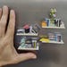 Bookshelves - Tiny Handmade Magnet Pack - Etsy