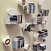 Books & Coffee - Tiny Handmade Magnet Pack (10 Magnets) - Etsy