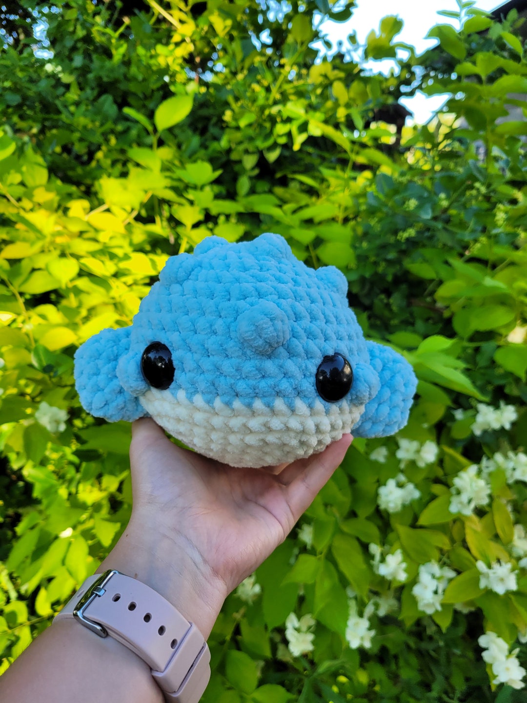 Crochet Puffer Fish Plush Stuffed Animal - Etsy