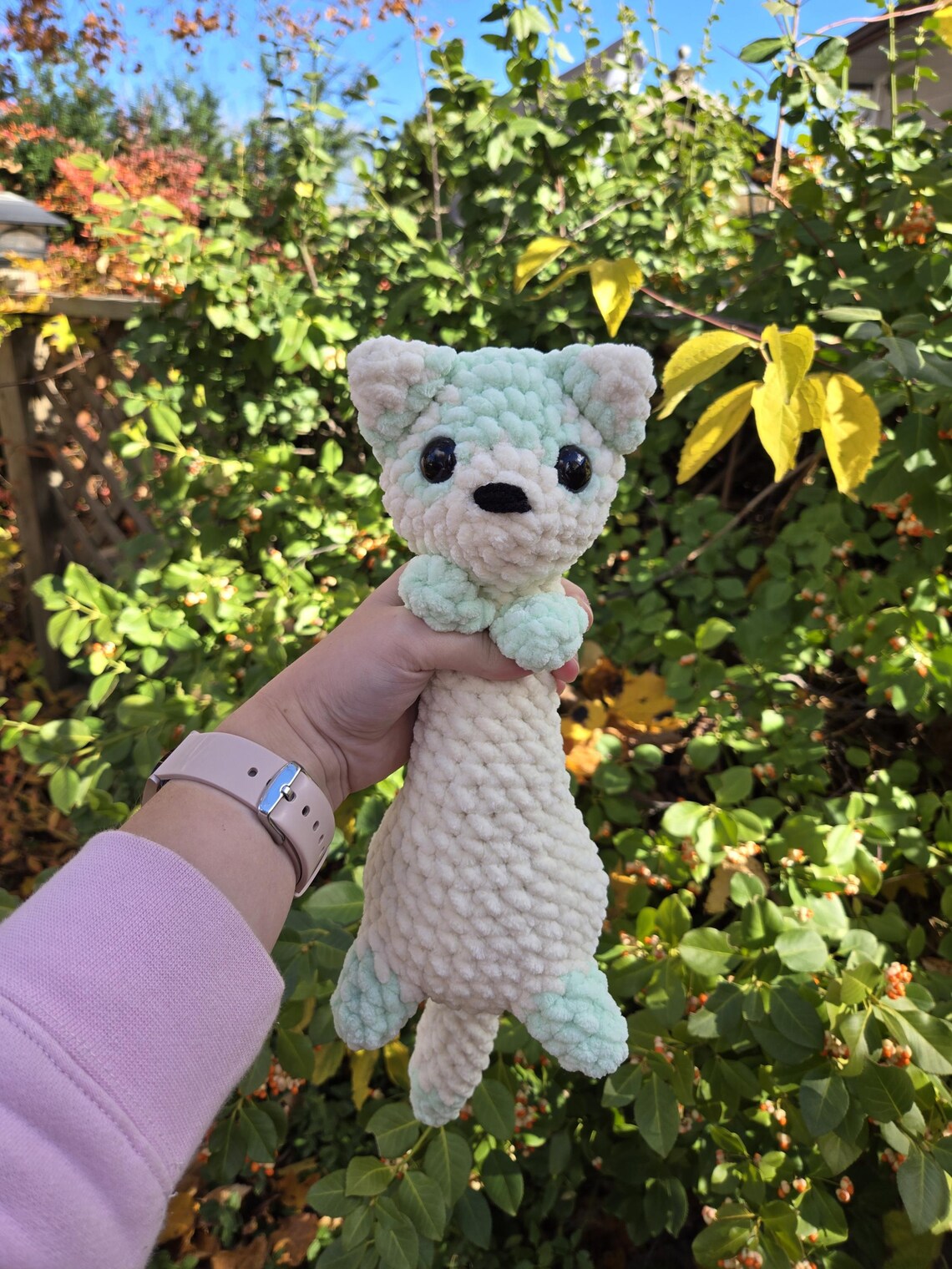 Crochet Ferret Plush Stuffed Animal Amigurumi - Etsy