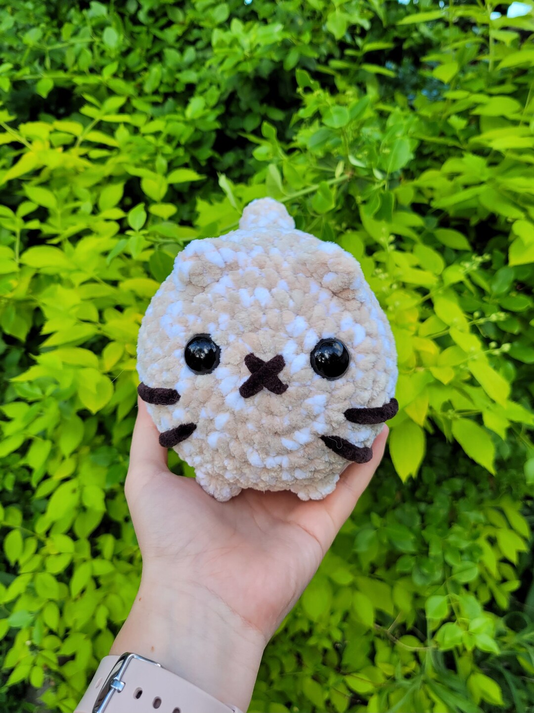 Crochet Loaf Cat Plush Stuffed Animal - Etsy