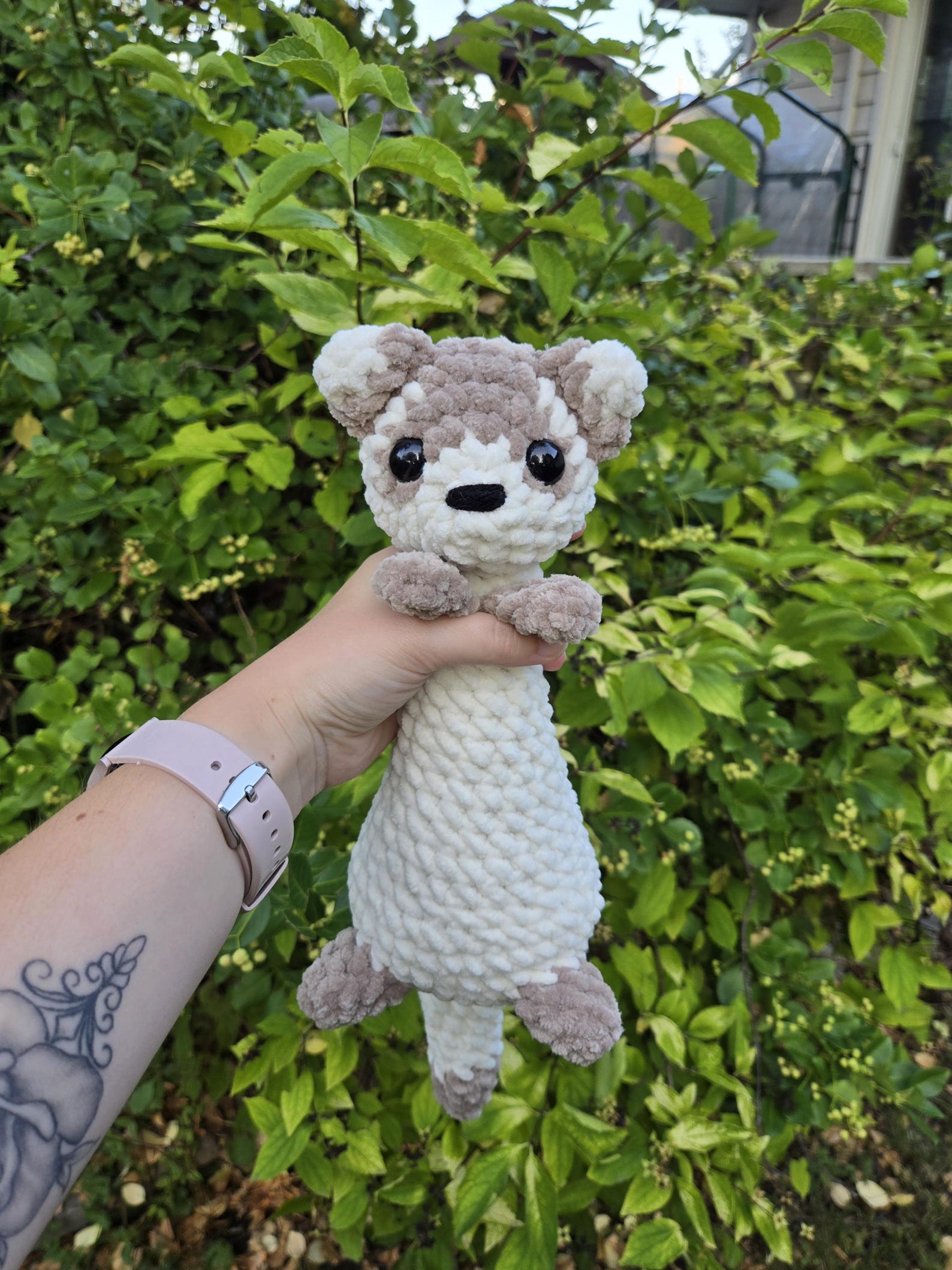 Crochet Ferret Plush Stuffed Animal Amigurumi - Etsy