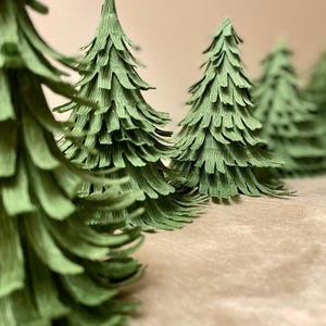 Decorative Paper Christmas Tree, Table Top Decor - Etsy