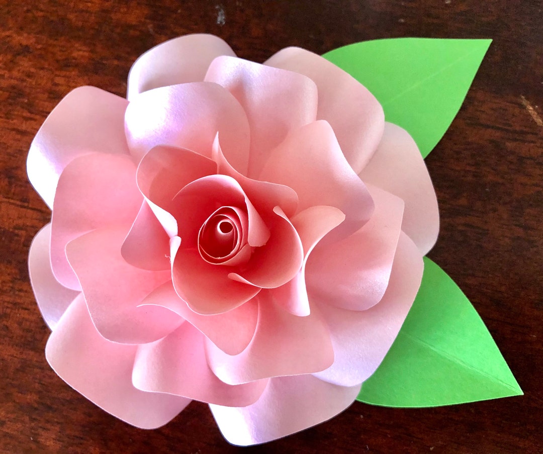 Handmade Rose Name Place Cards: Party Table Decor - Set of 4 - Etsy