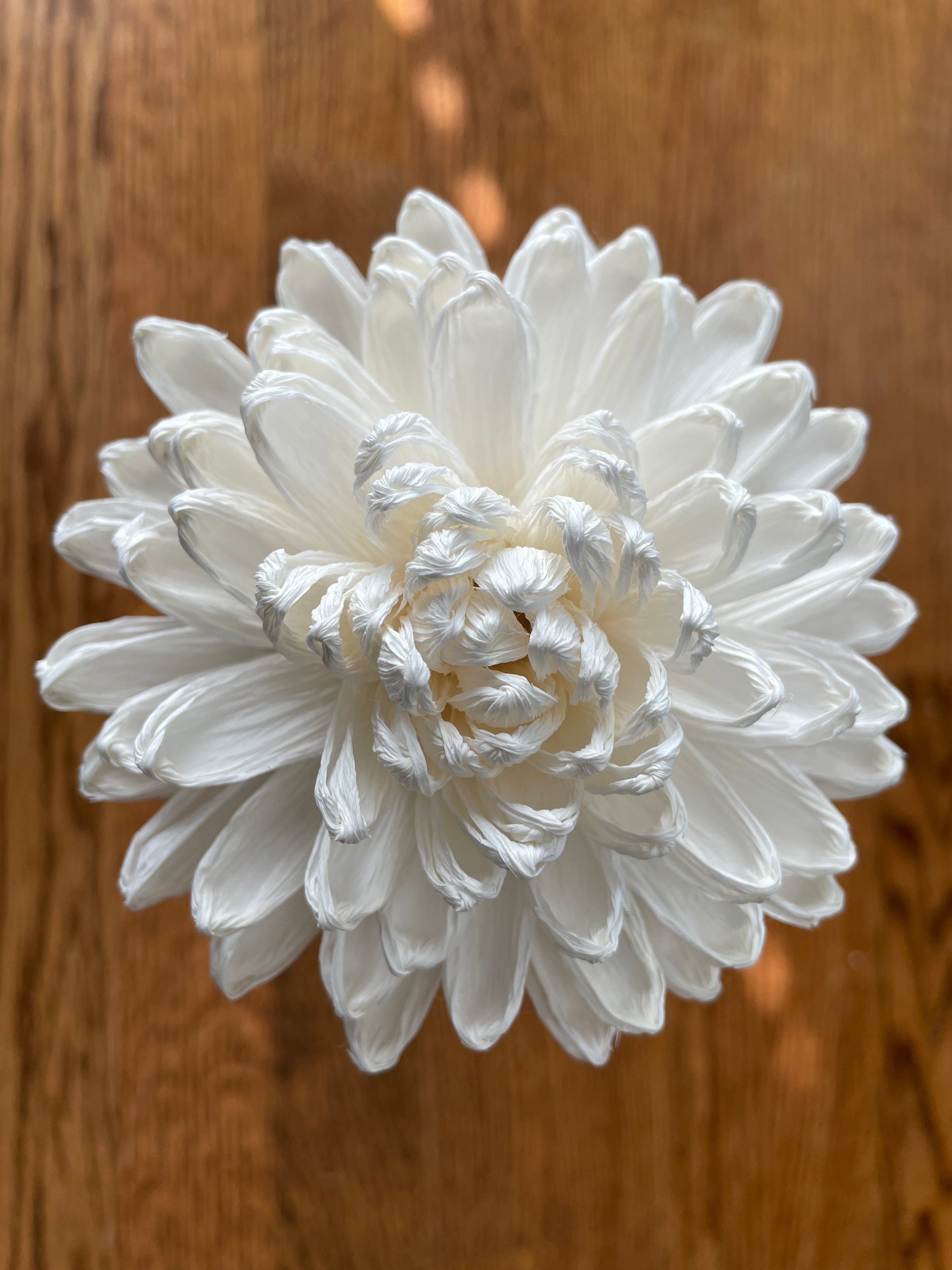 Crepe Paper Mum Bouquet Crepe Paper Fall Flowers Happy - Etsy