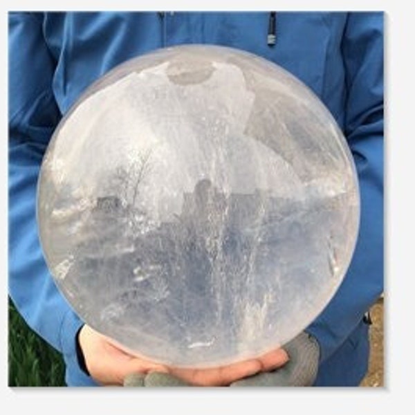Large Crystal Ball - Etsy