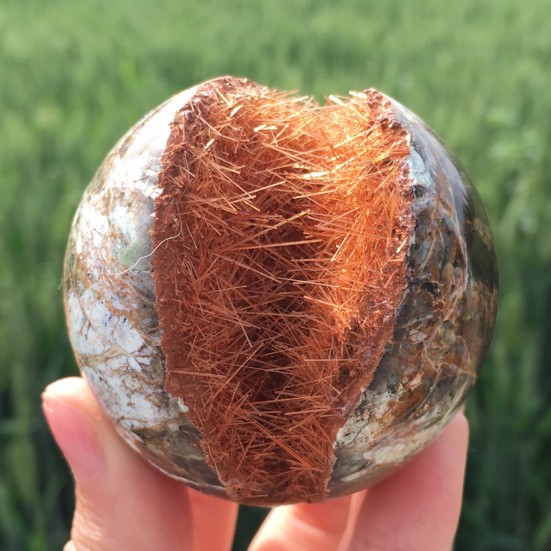 Magnesite Goethite Sphereneedle Ironstonemagnesite Open - Etsy UK