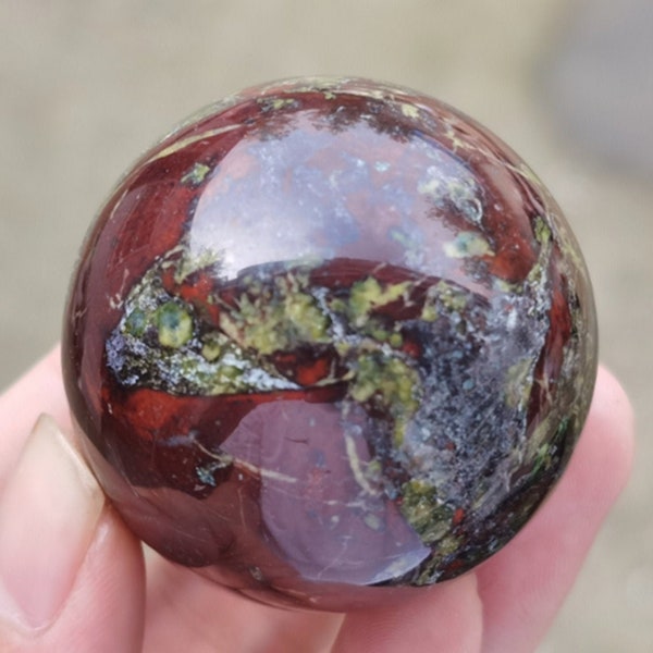 Bloodstone Sphere - Etsy