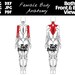 Editable Muscle Map, Female Anatomy Poster Clipart, Highlight Muscle ...
