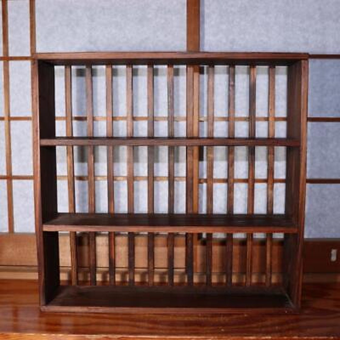 Japanese Wooden Decorative Shelf Soba Choko Display Board Stand WO311 1 ...