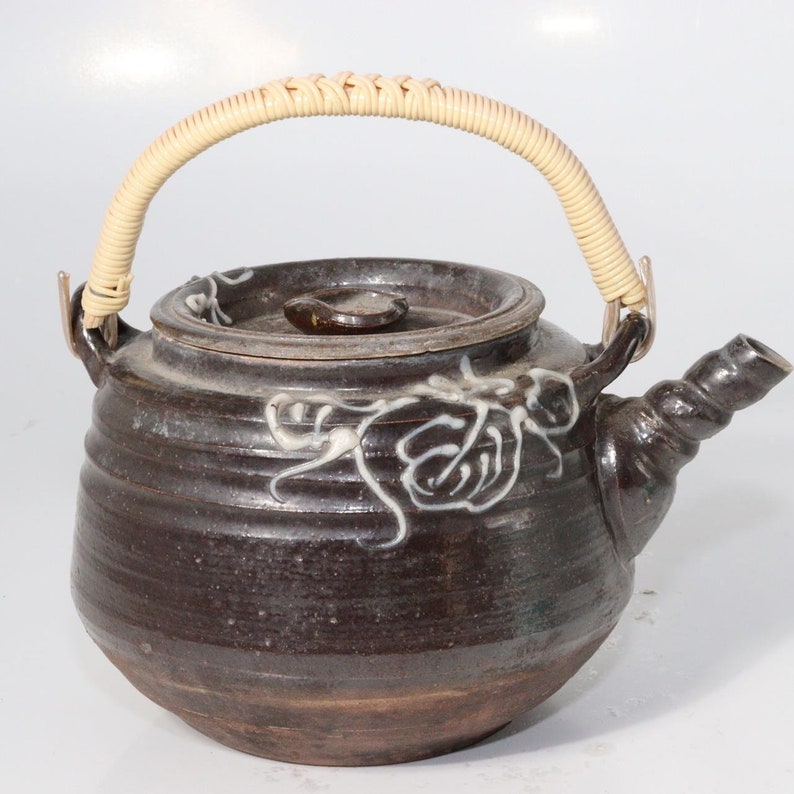 Japanese Vintage Mashiko Ware Teapot Pottery Slipware PCP146 - Etsy