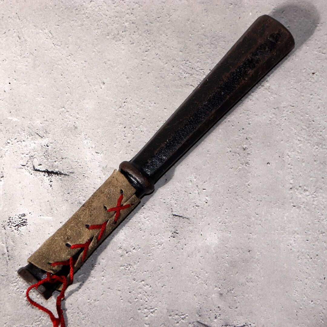 Japanese Iron Tenarashi Armor Samurai Tool Hand Protector Jutte ...