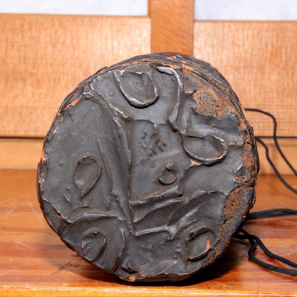 Japanese Antique Wooden Lance Scabbard Yari Spear Sword Armor WG118 1 ...