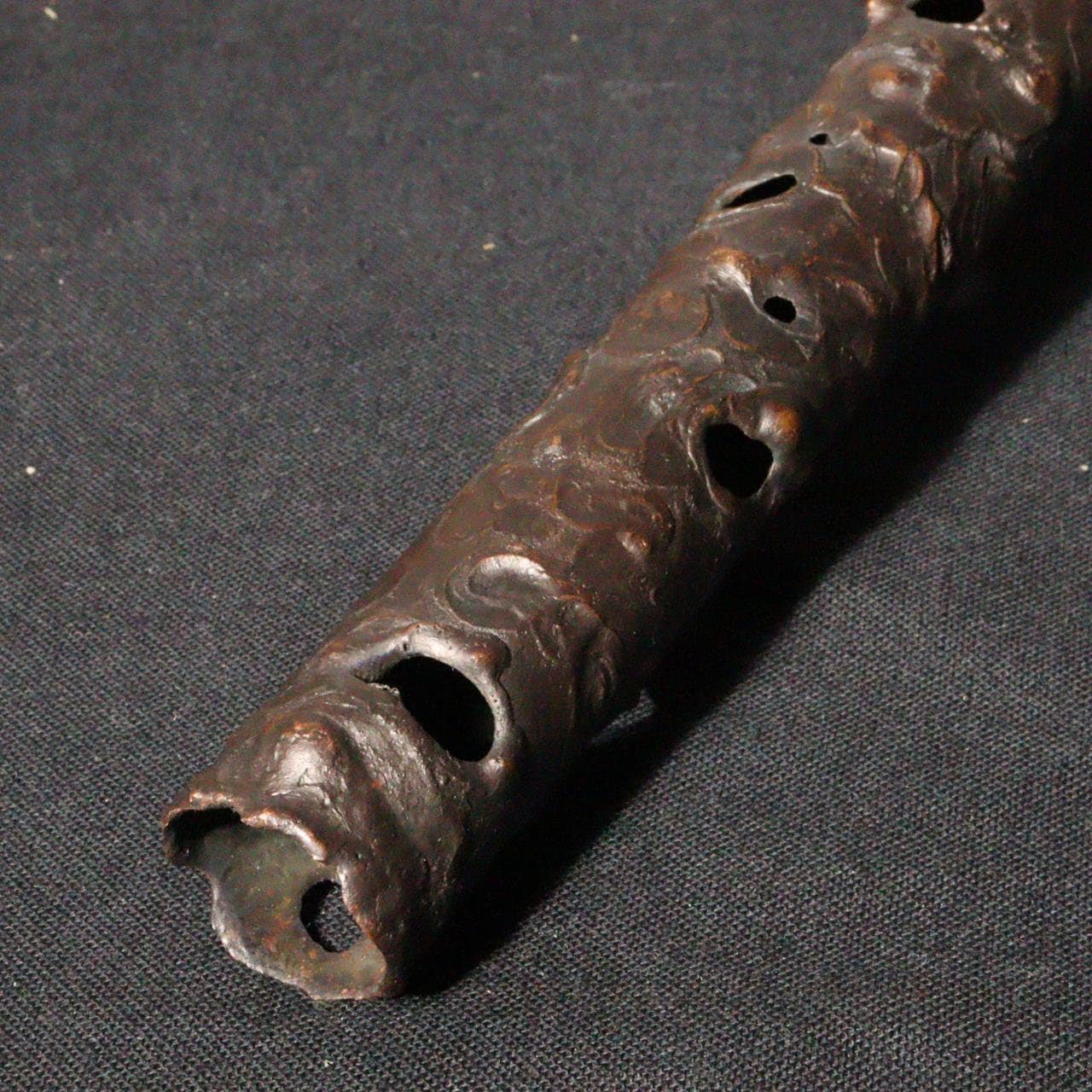 Japanese Copper Flute Shakuhachi Shape Decoratio / Samurai Samurai ...
