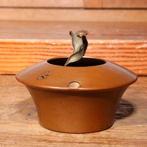 Calligraphy Water Dropper With Ladybug on Leaf Handle Japanese Vintage ...