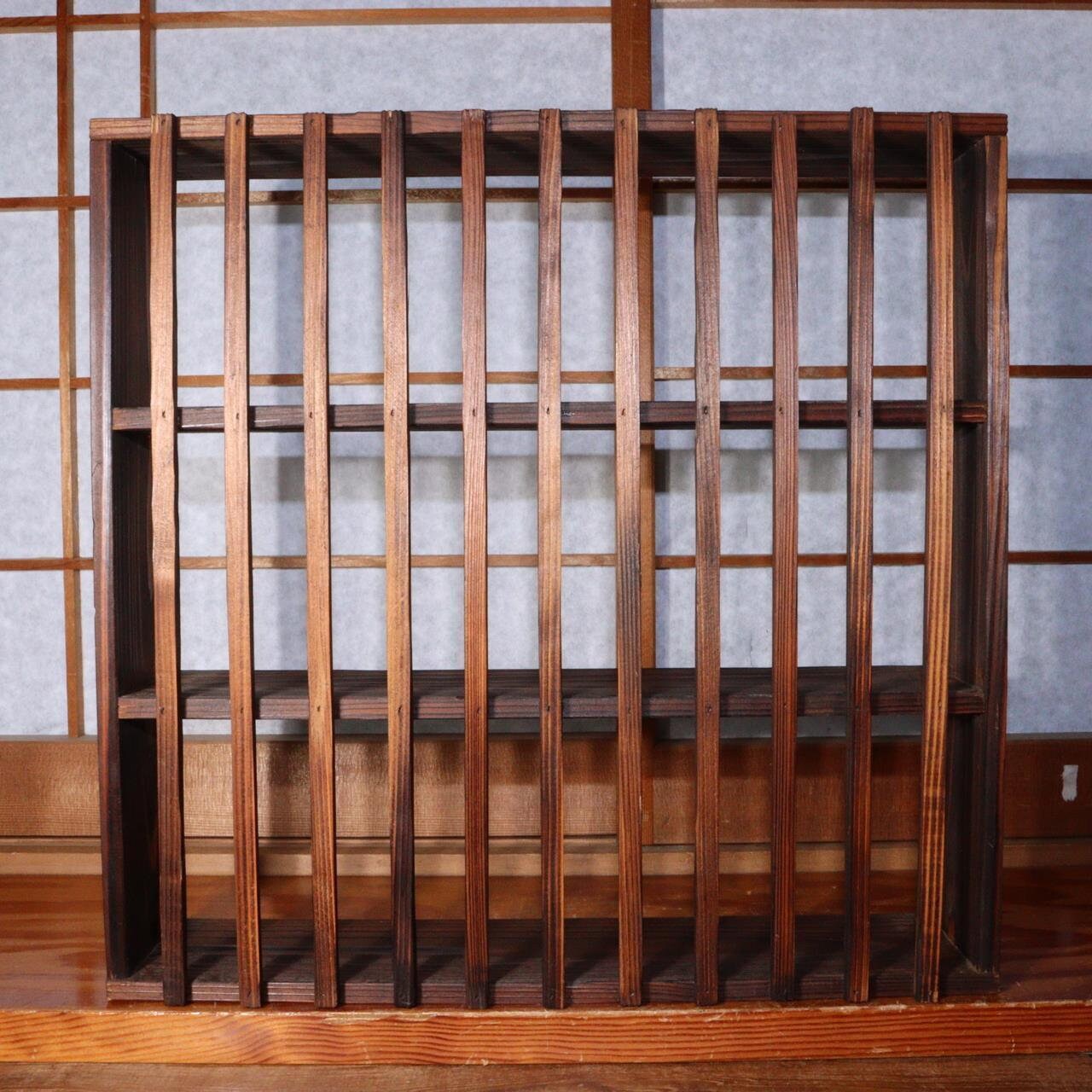 Japanese Wooden Decorative Shelf Soba Choko Display Board Stand WO311 1 ...