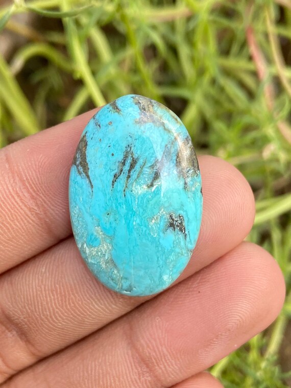 Jewelry & Beauty Natural Kingman Turquoise Cabochon Materials Jewelry ...