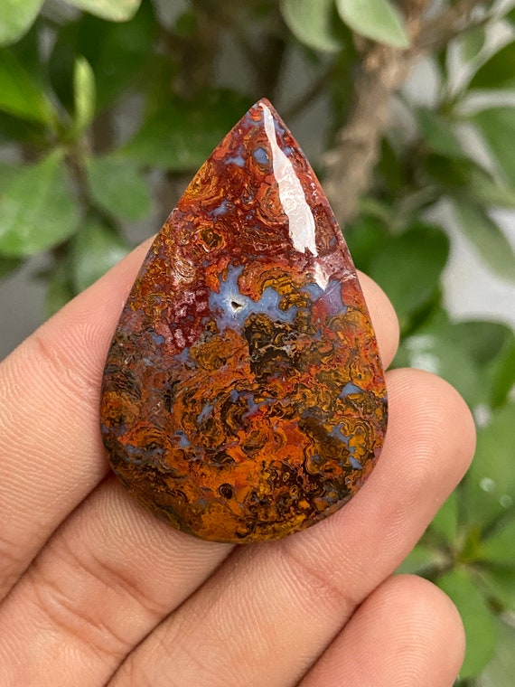 Natural High grade Hungarian Agate Designer cabochon FZ-383 | Etsy