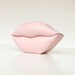 Pink Lips Shaped Decorative Box, Girl Room Decor, Gift for Makeup ...