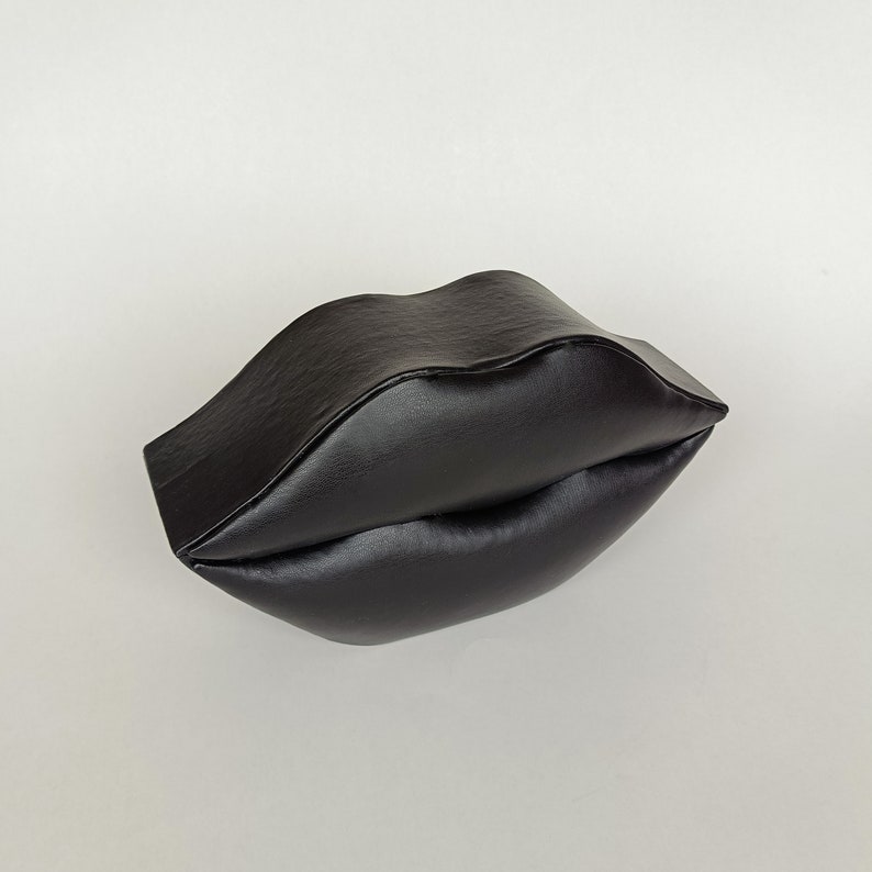 Black Lips Shaped Decorative Box, Makeup Vanity Decor, Goth Gift Idea ...