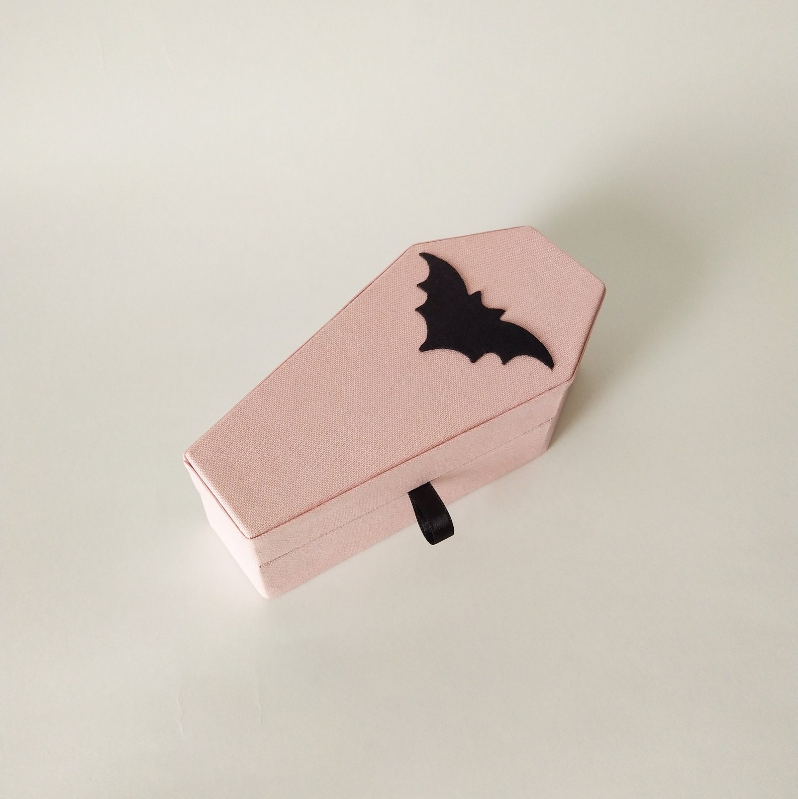 Pastel Goth Jewelry Box Coffin Ring Box Pink Coffin Box | Etsy