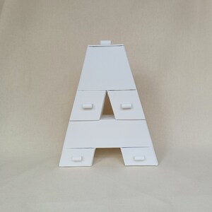 Decorative Box Shape of the Letter A, Personalized Gift, 3d Letter ...