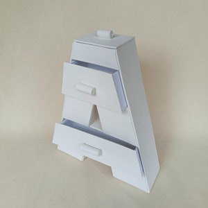 Decorative Box Shape of the Letter A, Personalized Gift, 3d Letter ...