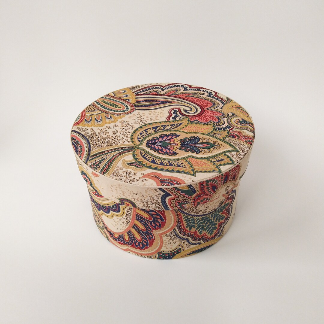 Antique Look Decorative Hat Box for Storage Florentine - Etsy