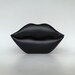 Black Lips Shaped Decorative Box, Makeup Vanity Decor, Goth Gift Idea ...