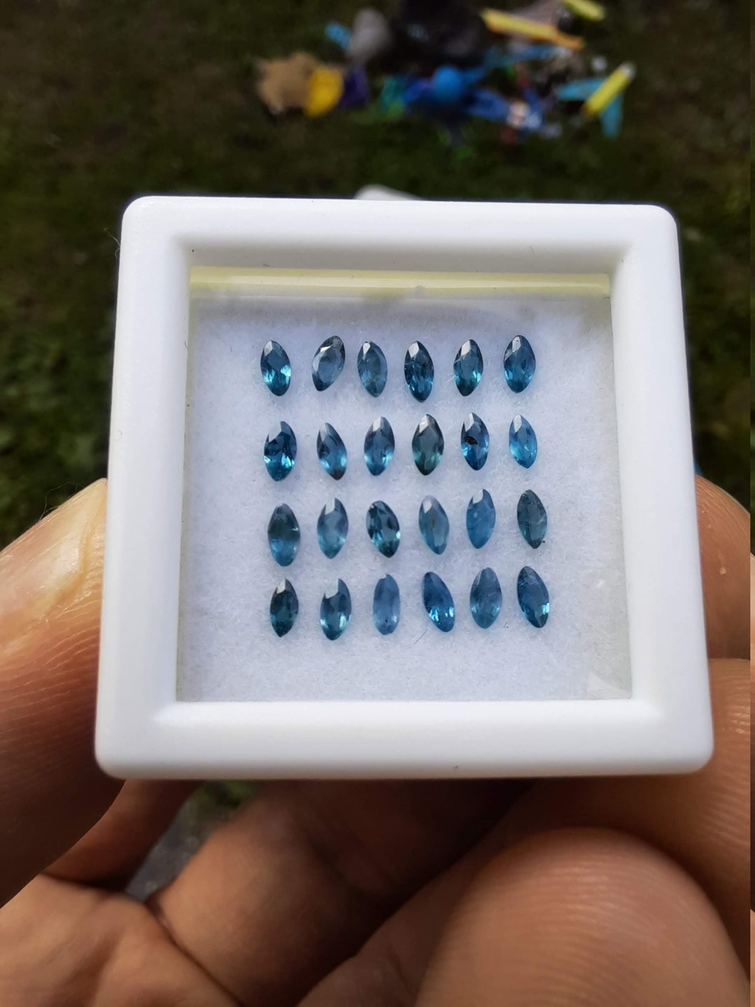 Gahnite Zinc Spinel Marquise Cut Faceted Gemstone - Etsy