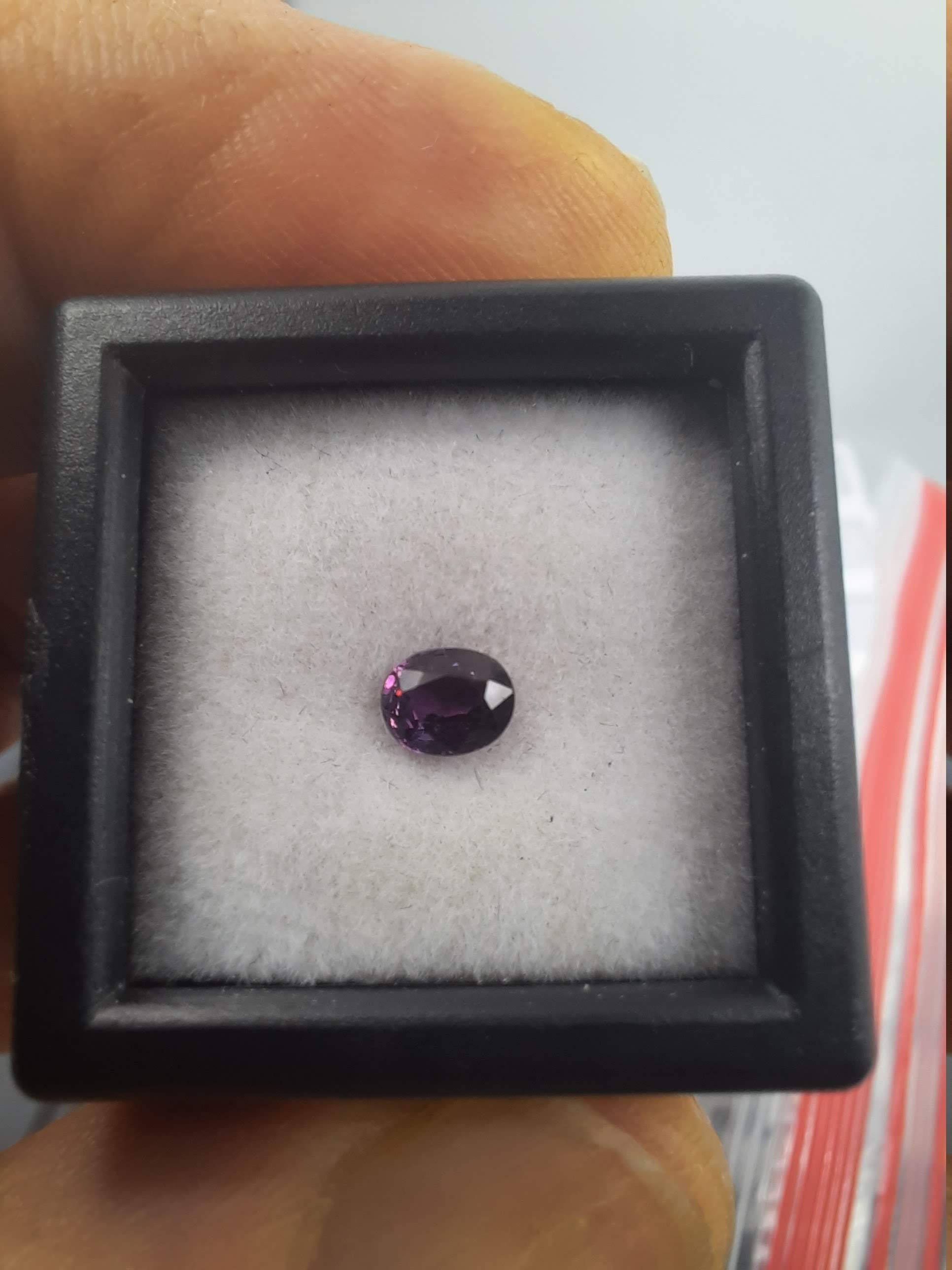 Pastel Pyrope Garnet, COLOR CHANGE, Royal Purple to Cherry Red , Bekily ...