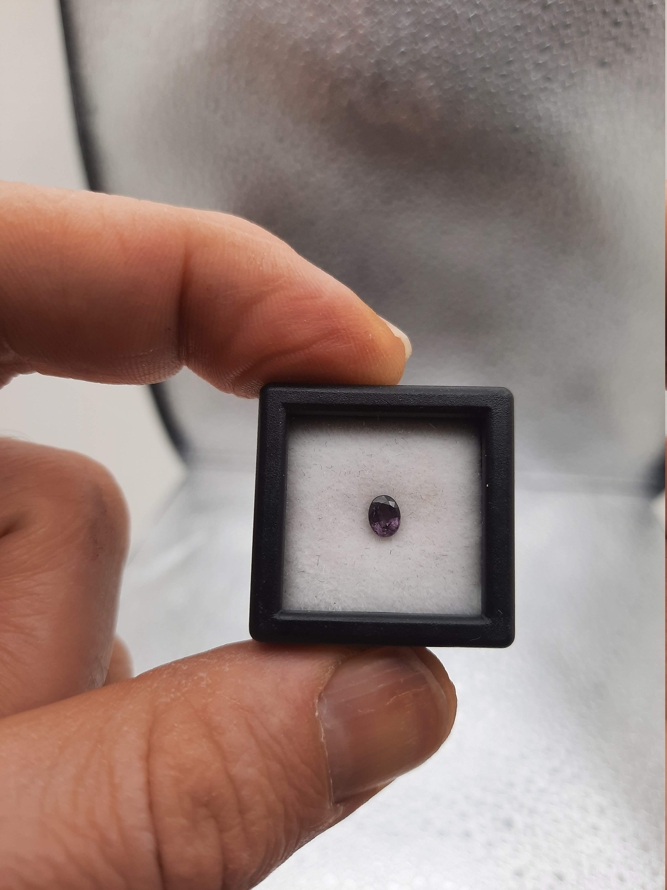 Dark Purple Pyrope Garnet From Bekily Madagascar Oval Cut - Etsy