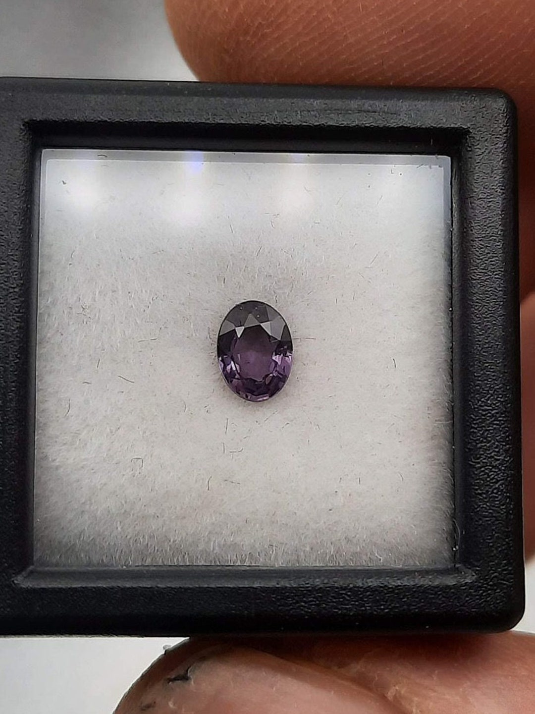 Dark Purple Pyrope Garnet From Bekily Madagascar, COLOR CHANGE, Oval ...