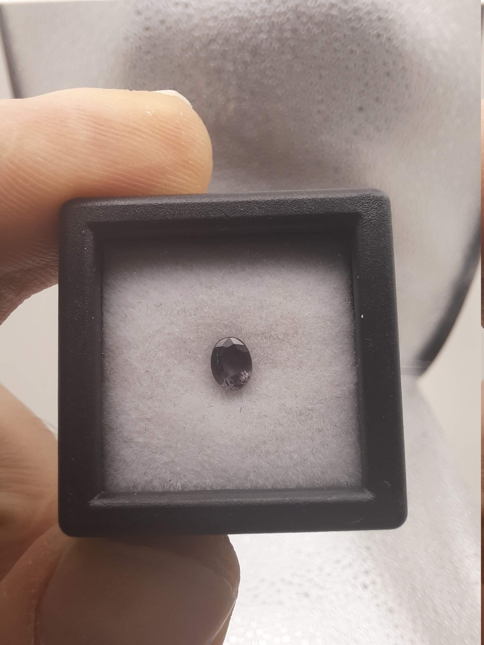 Dark Purple Pyrope Garnet From Bekily Madagascar Oval Cut - Etsy