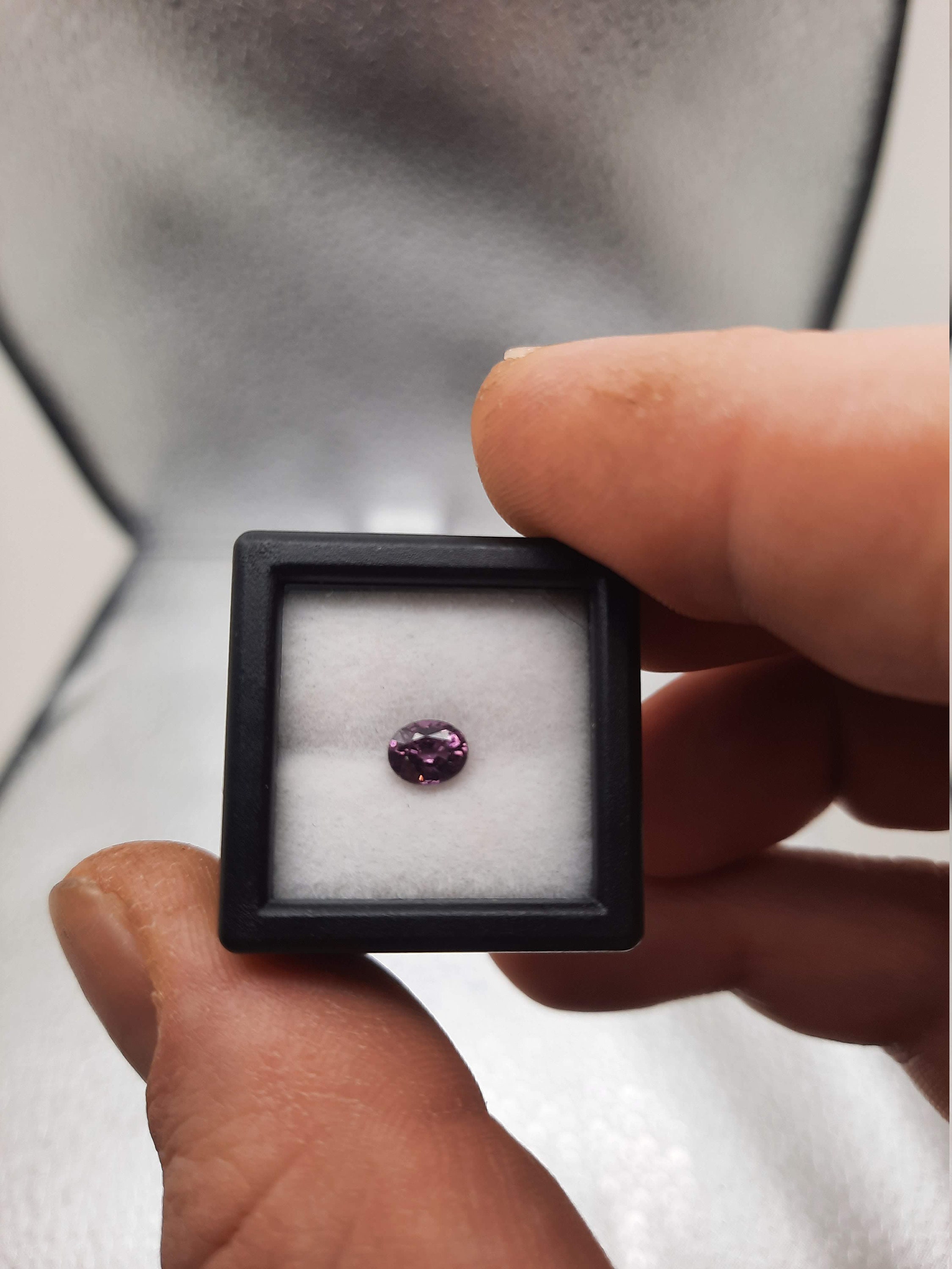 Purple Pastel Pyrope Garnet From Bekily Madagascar Oval Cut - Etsy