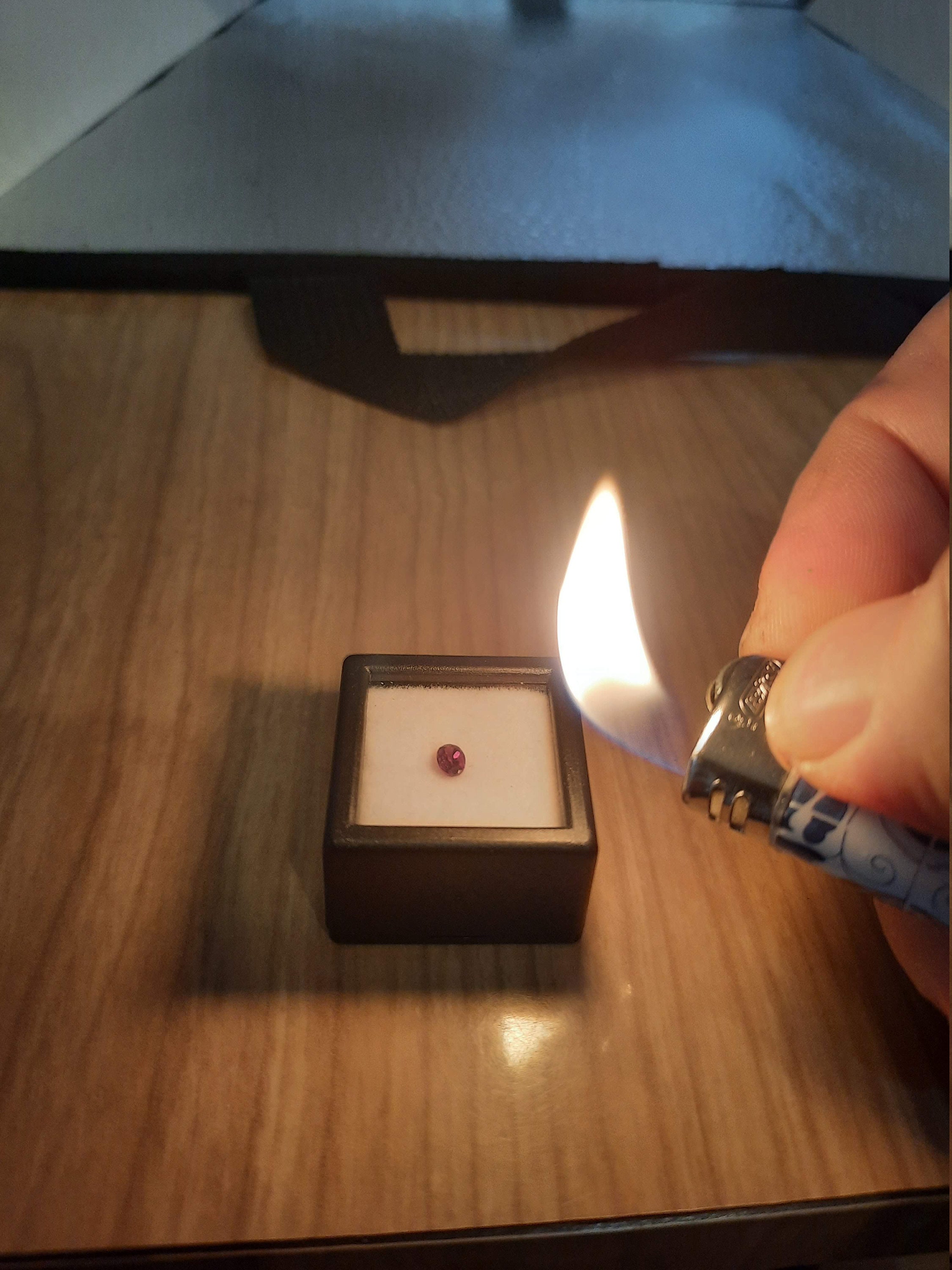 Dark Purple Pyrope Garnet From Bekily Madagascar COLOR - Etsy