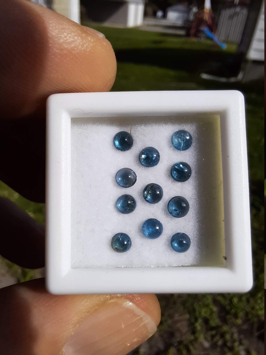 Gahnite Zinc Spinel Round Cabochon 3mm RARE Price is - Etsy