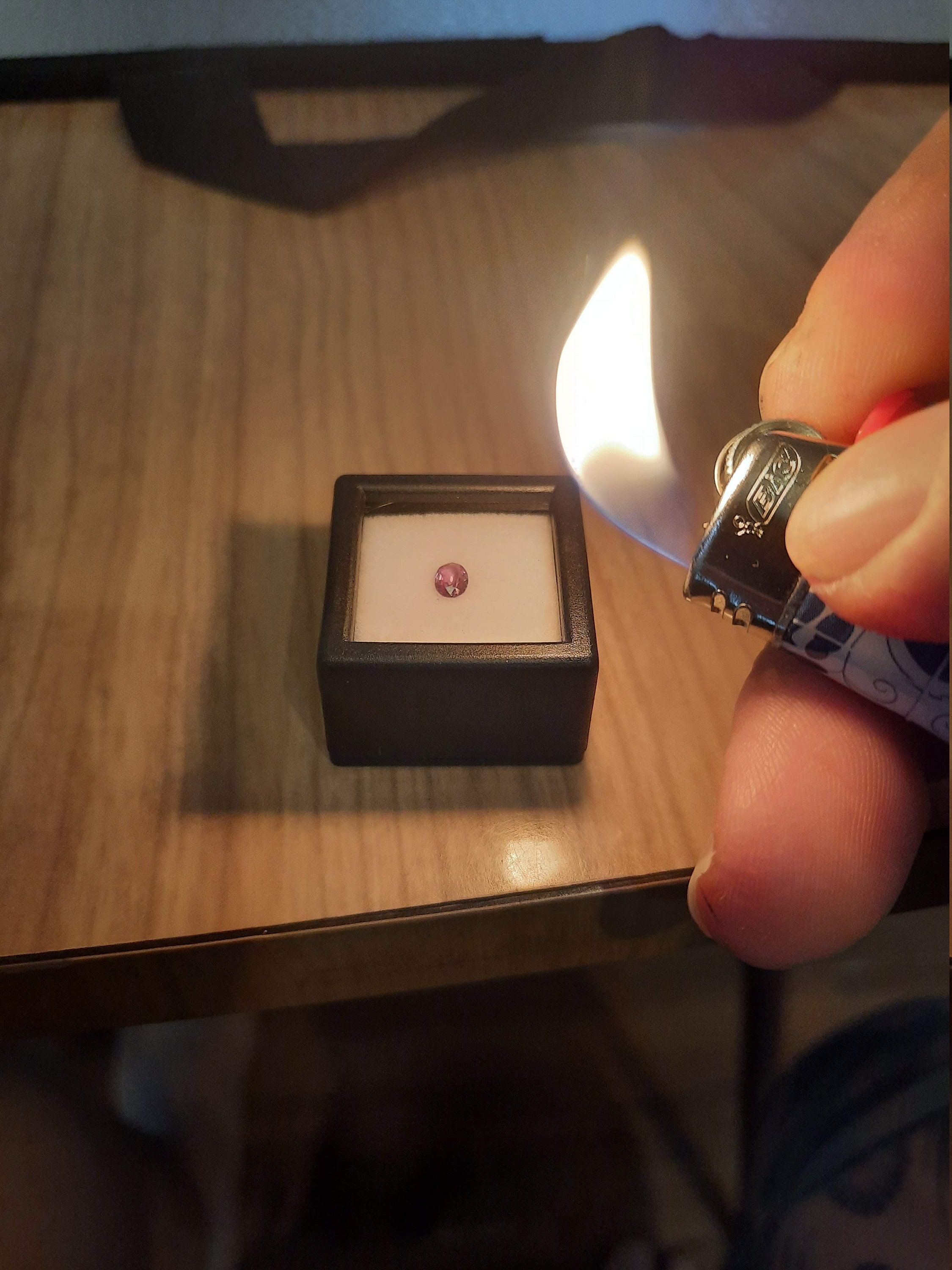 Light Grey Purple Pyrope Garnet From Bekily Madagascar COLOR - Etsy