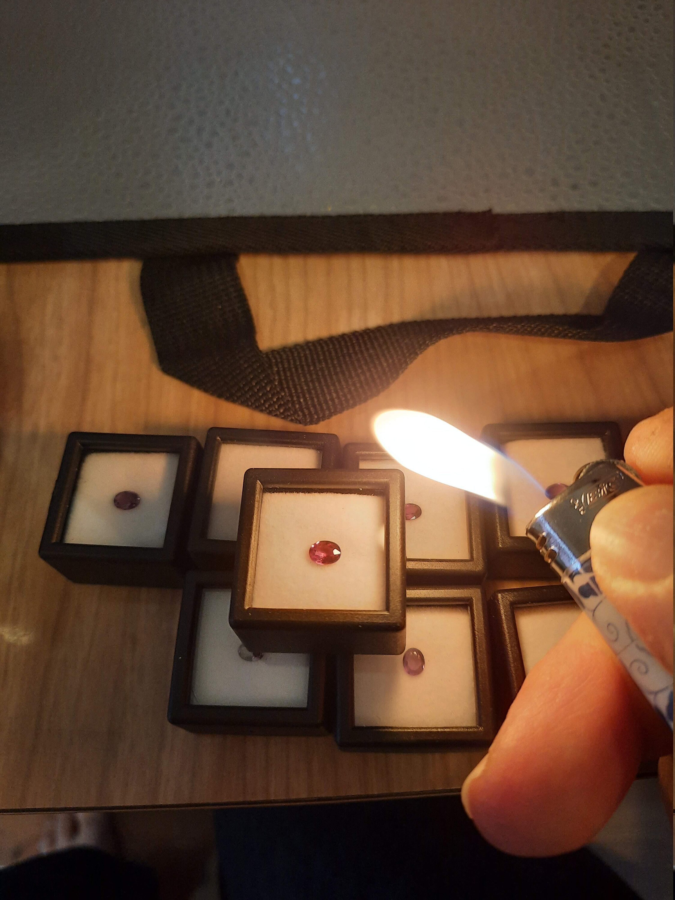 Purple Pastel Pyrope Garnet From Bekily Madagascar, COLOR CHANGE, Oval ...