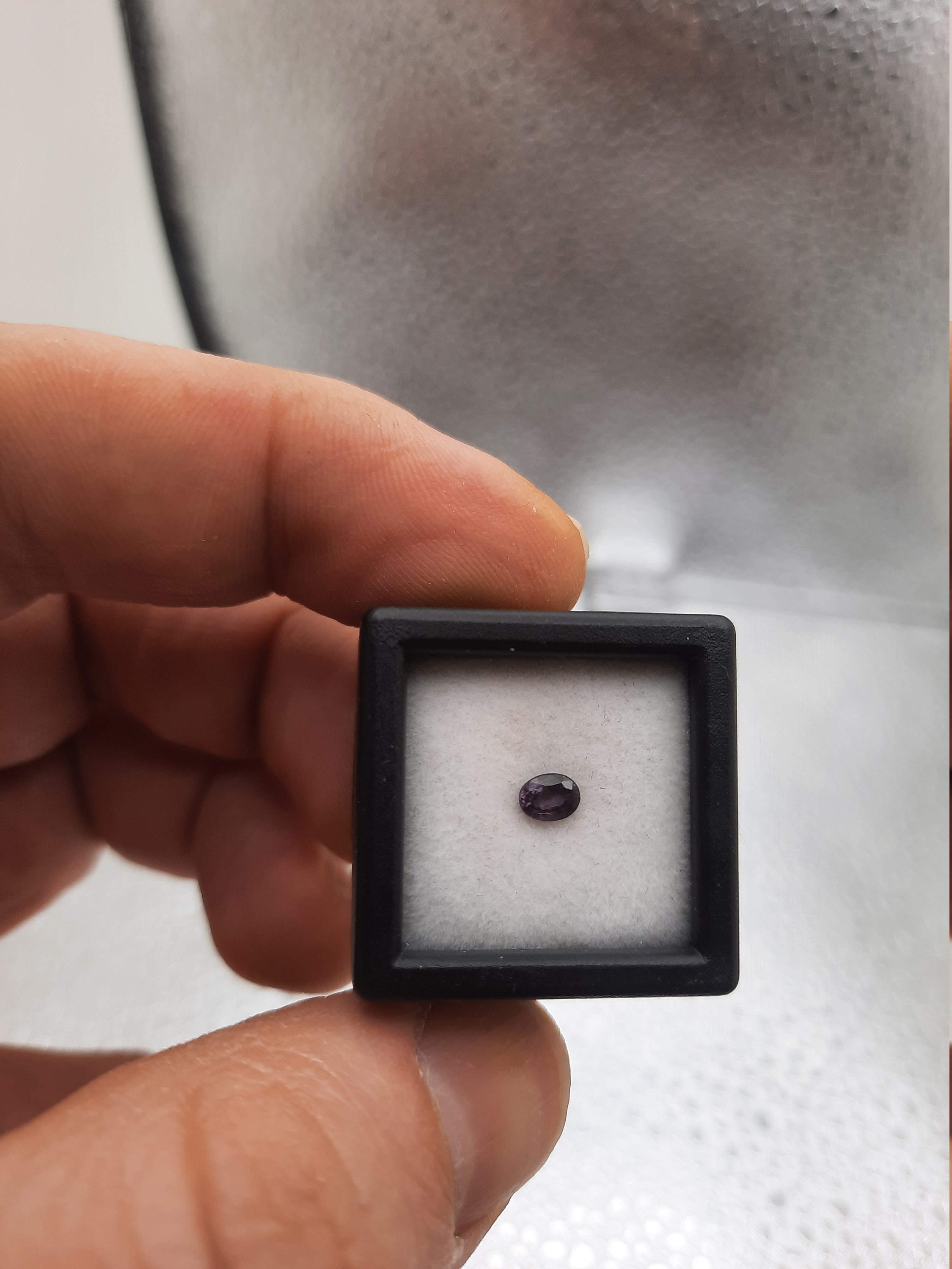 Dark Purple Pyrope Garnet From Bekily Madagascar Oval Cut - Etsy