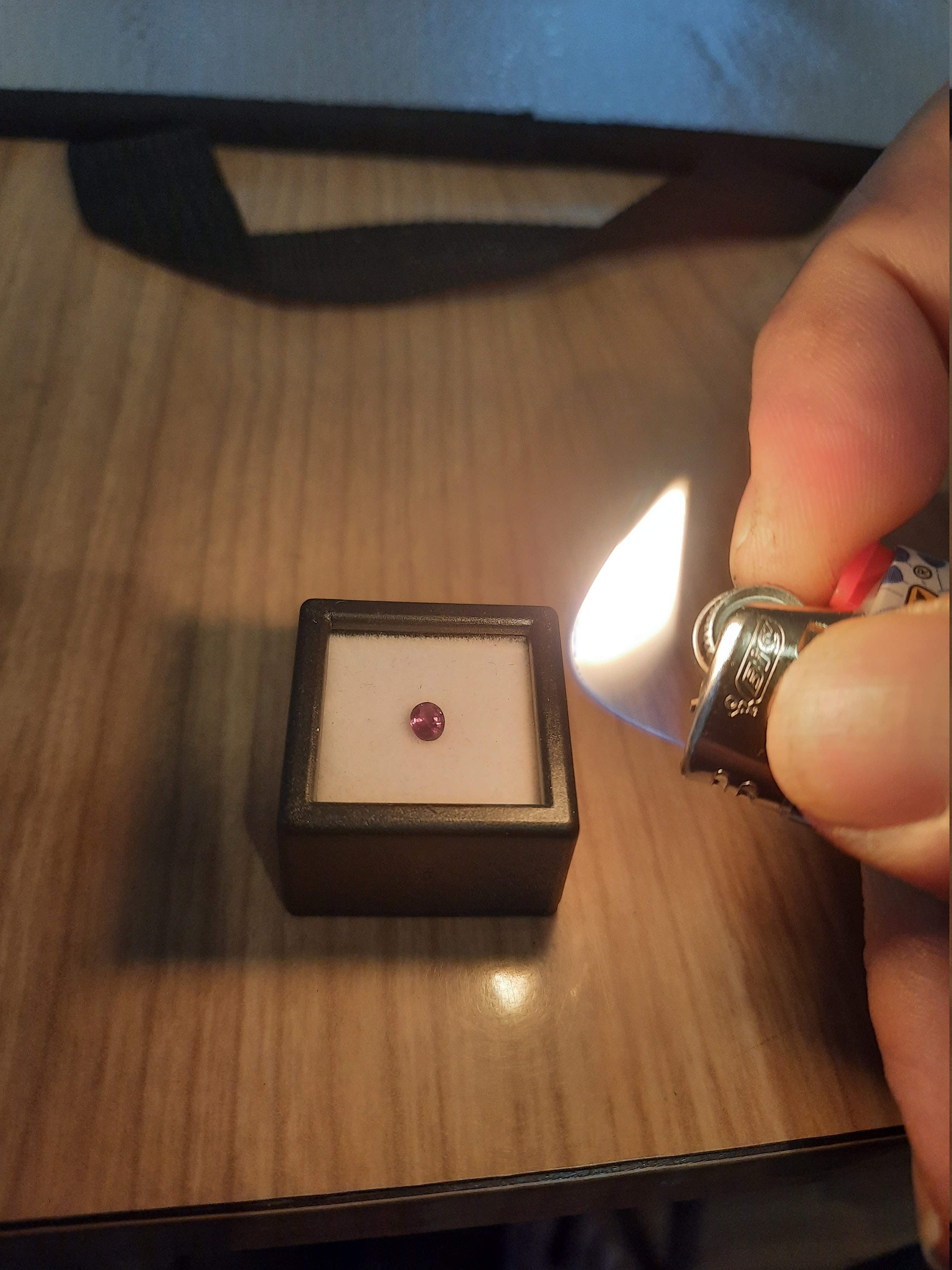 Dark Purple Pyrope Garnet From Bekily Madagascar, Oval Cut, COLOR ...