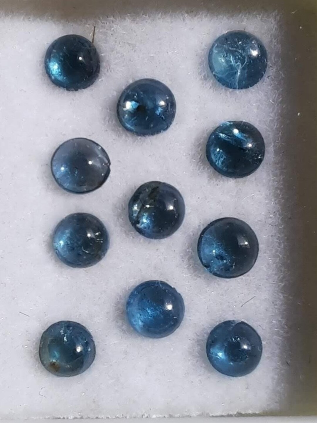 Gahnite - Zinc Spinel - Round Cabochon - 3mm - RARE - Price is PER ...